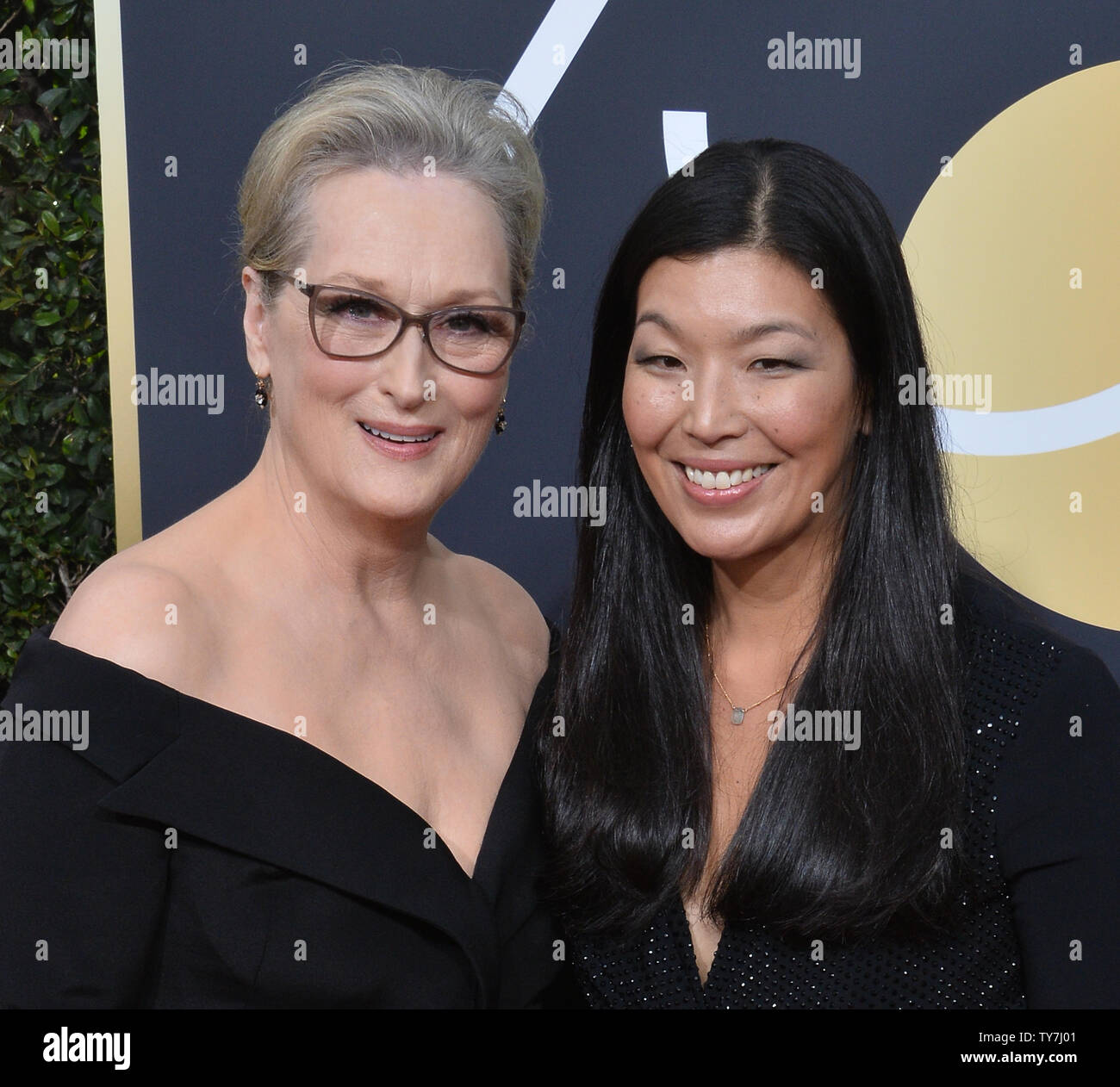 Actor Meryl Streep (L) and Ai-jen Poo, the head of the National ...