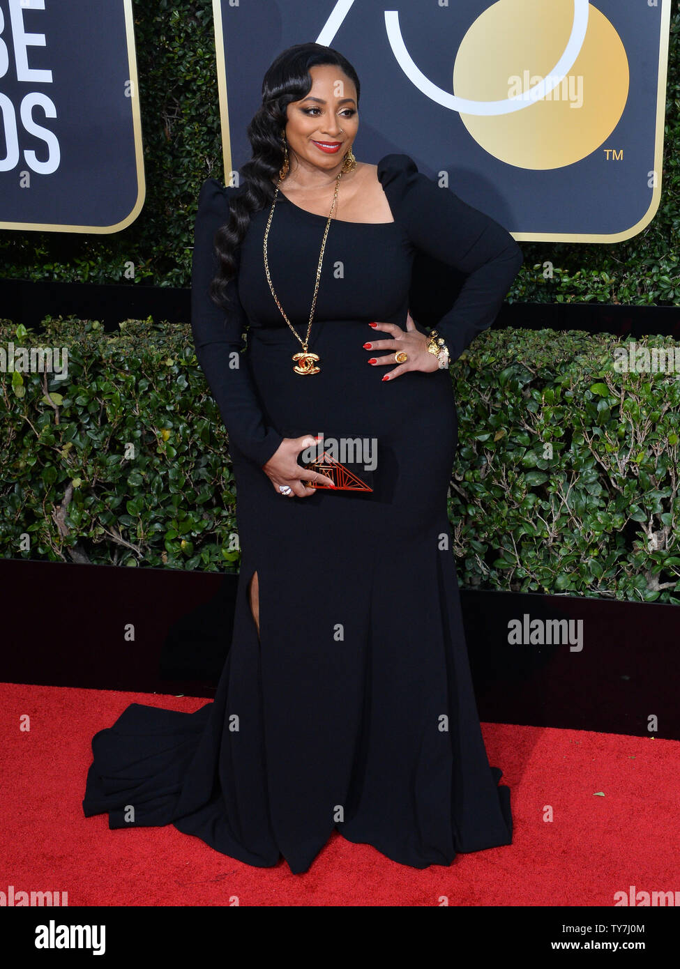 Director Taura Stinson attends the 75th annual Golden Globe Awards at ...