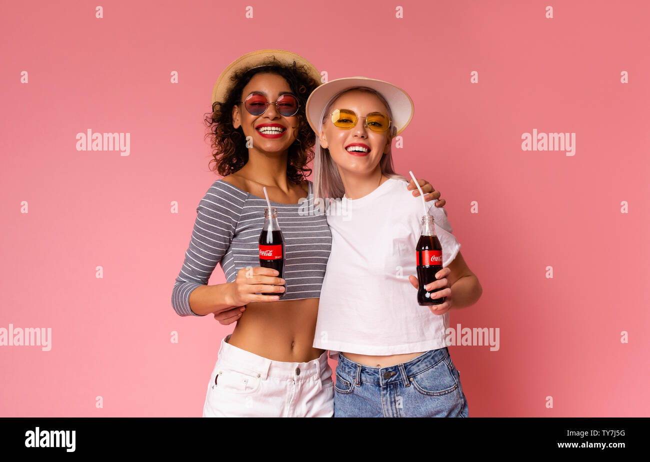 Coca cola lady hi-res stock photography and images - Alamy
