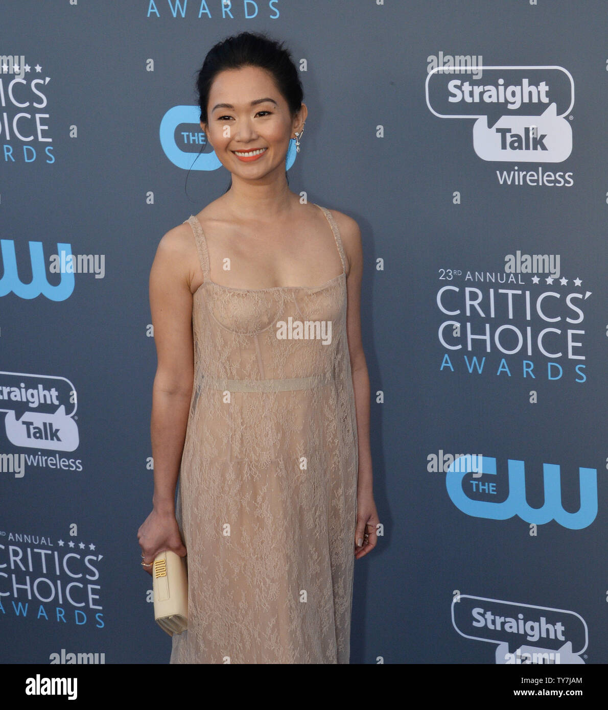 Actress Hong Chau attends the 23rd annual Critics' Choice Awards at ...