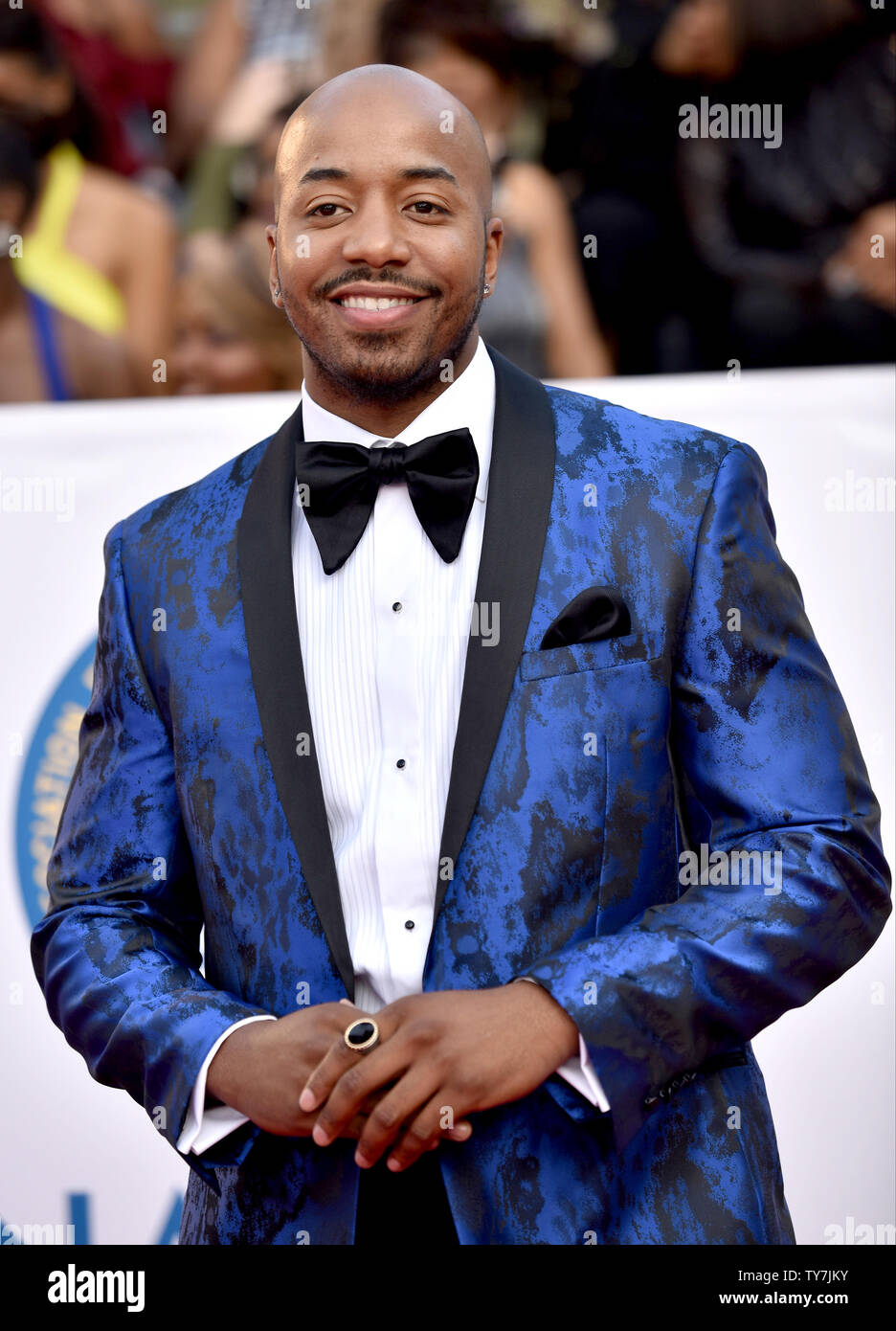 Damien Escobar arrives for the 49th NAACP Image Awards at the Pasadena ...