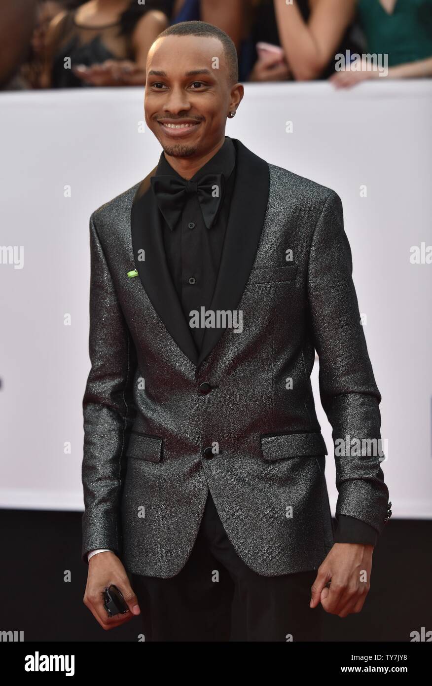 Rashaad Dunn arrives for the 49th NAACP Image Awards at the Pasadena ...