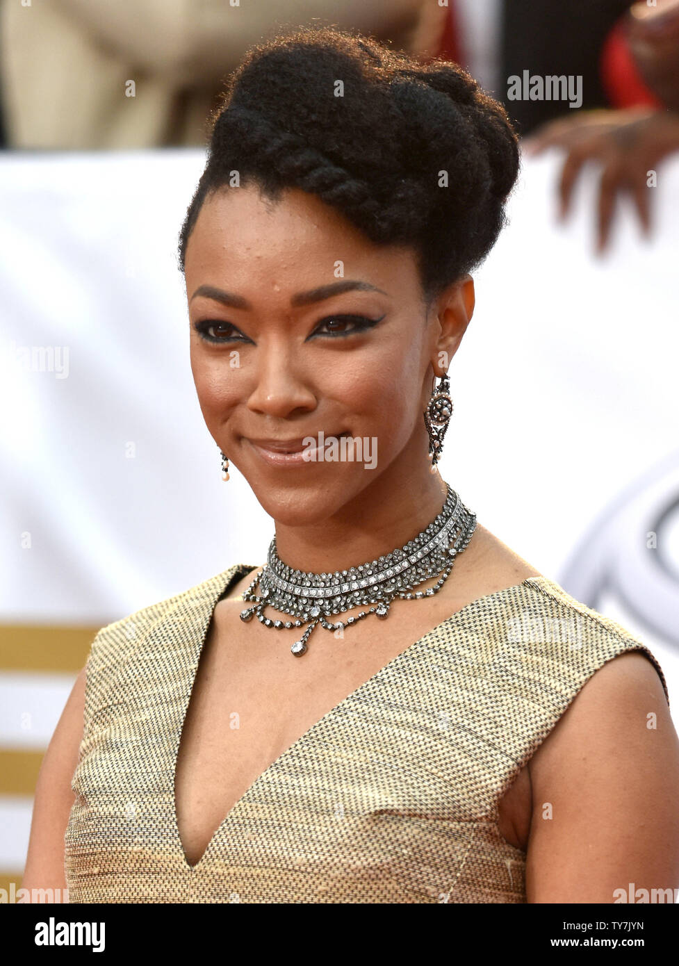 Sonequa Martin Green Arrives For The 49th Naacp Image Awards At The