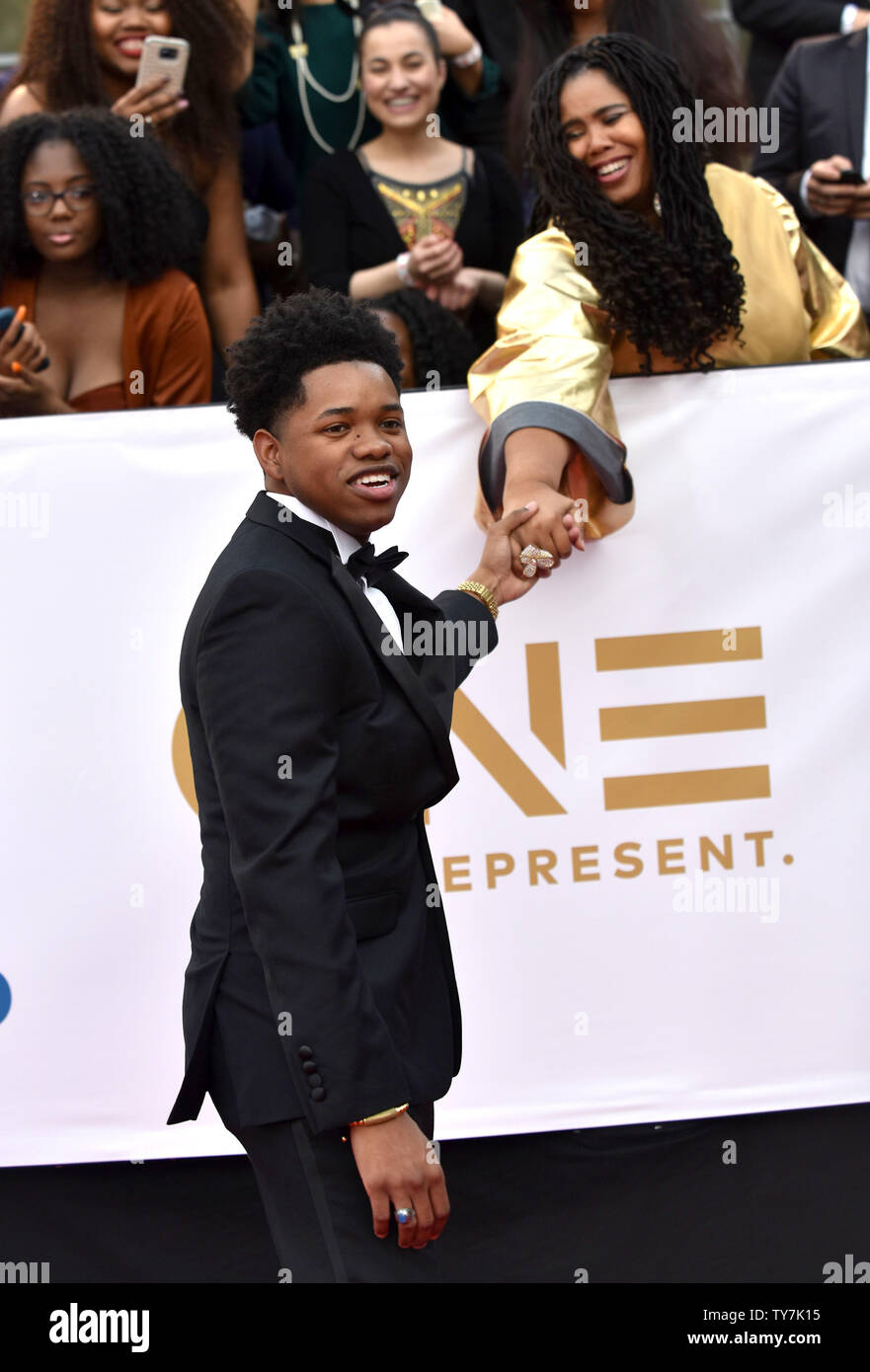 Nathan Davis Jr. arrives for the 49th NAACP Image Awards at the ...