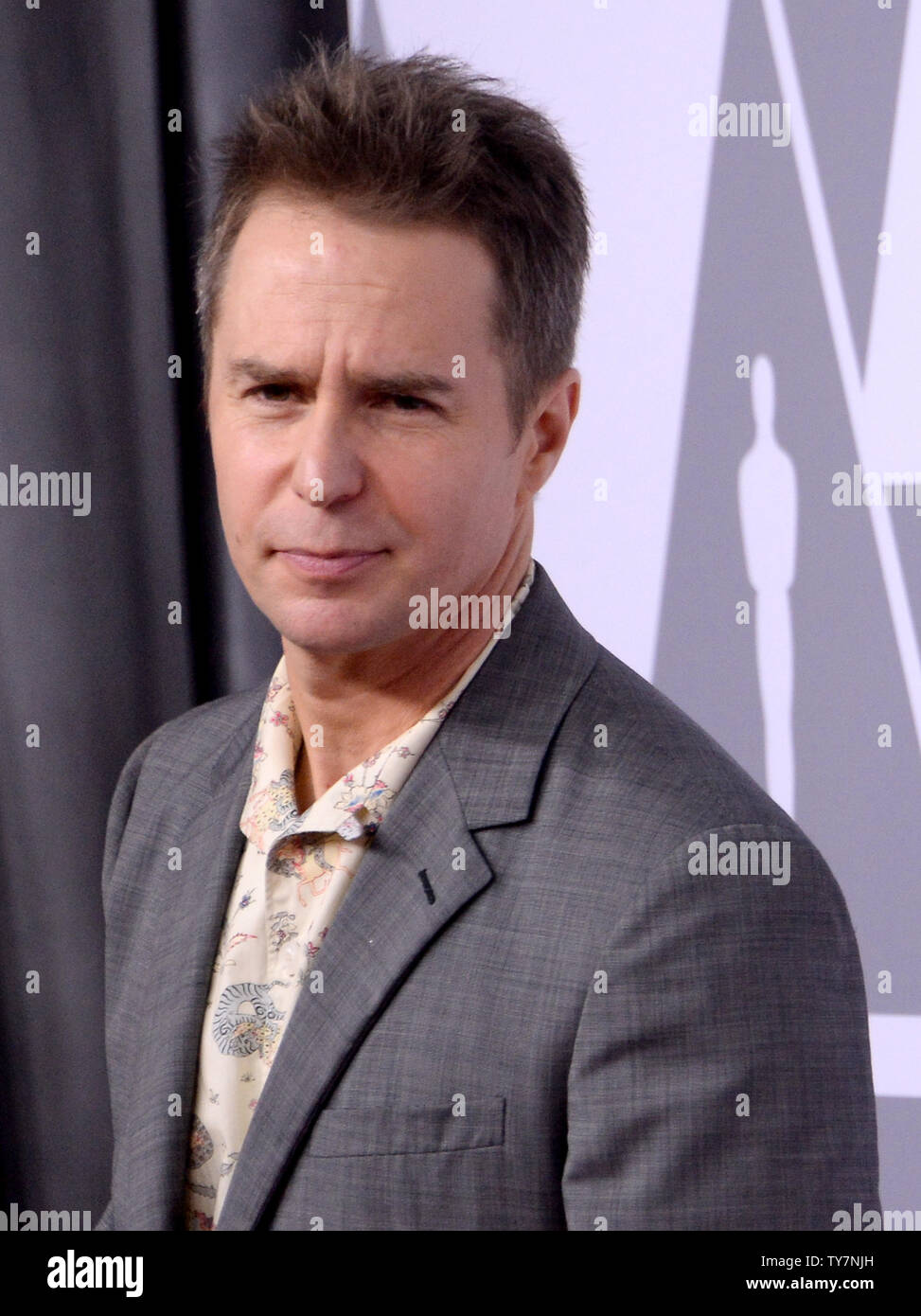 Actor Sam Rockwell attends the 90th annual Academy Awards Oscar ...