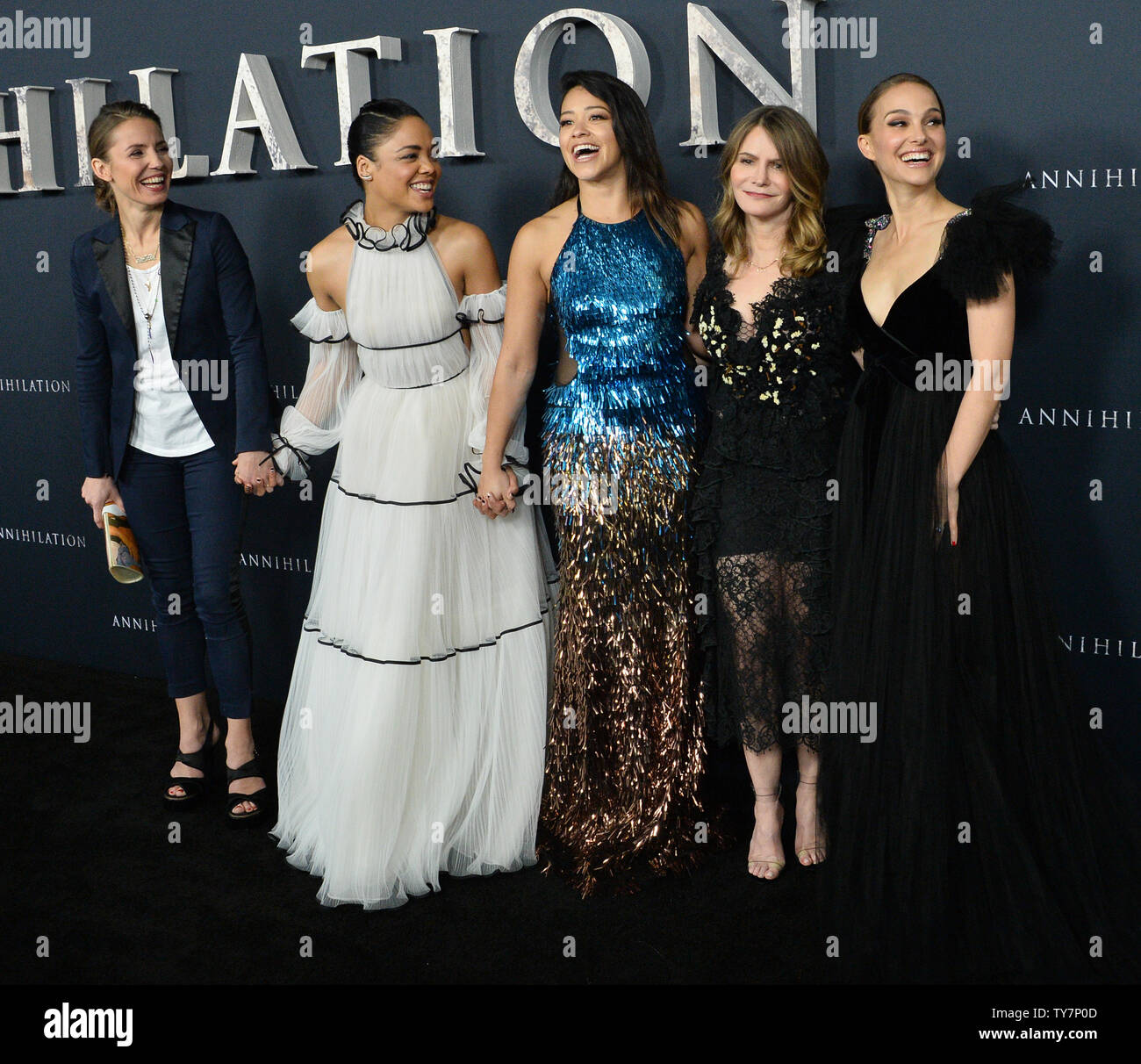 Cast members Tuva Novotny, Tessa Thompson, Gina Rodriguez, Jennifer ...