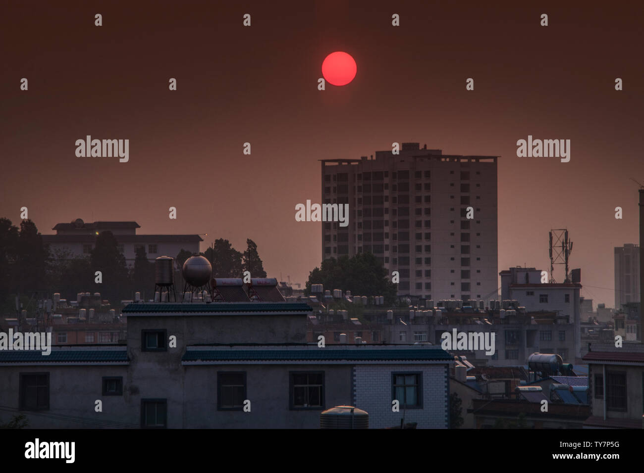 County, sunrise in the morning Stock Photo - Alamy