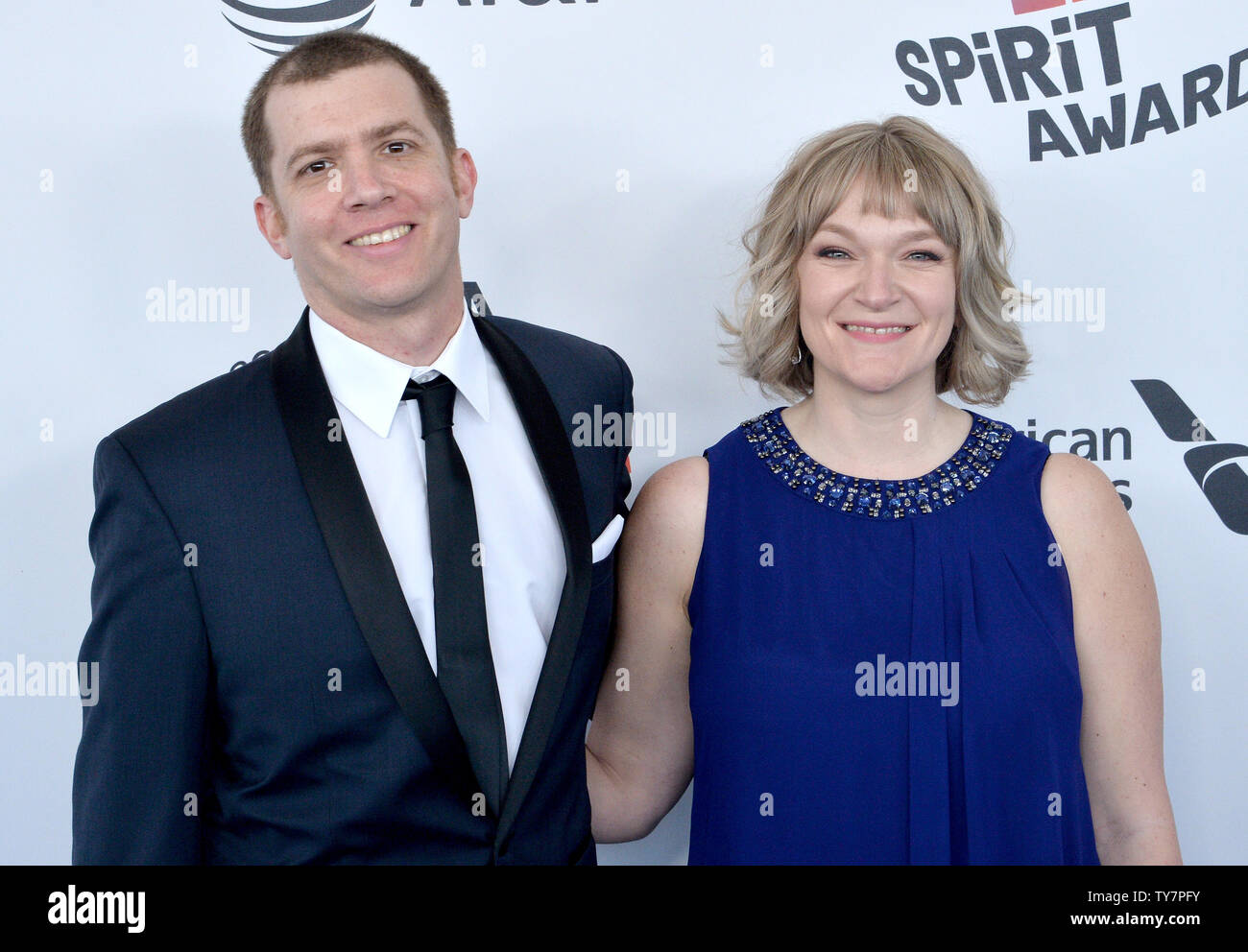 Editor Alex O'Flinn and Shannon O'Flinn (R) attend the 33rd annual Film ...