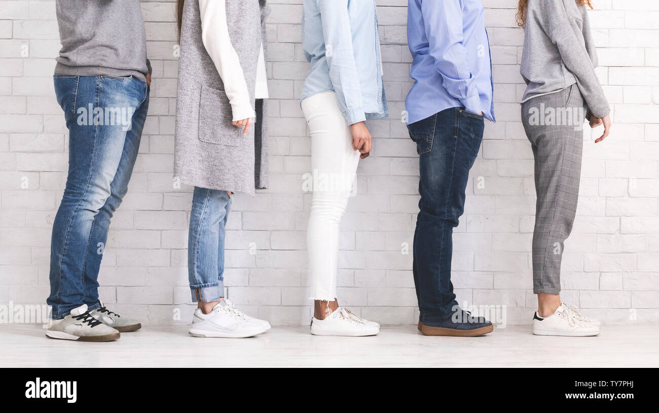 Different ethnicity lineup hi-res stock photography and images - Alamy