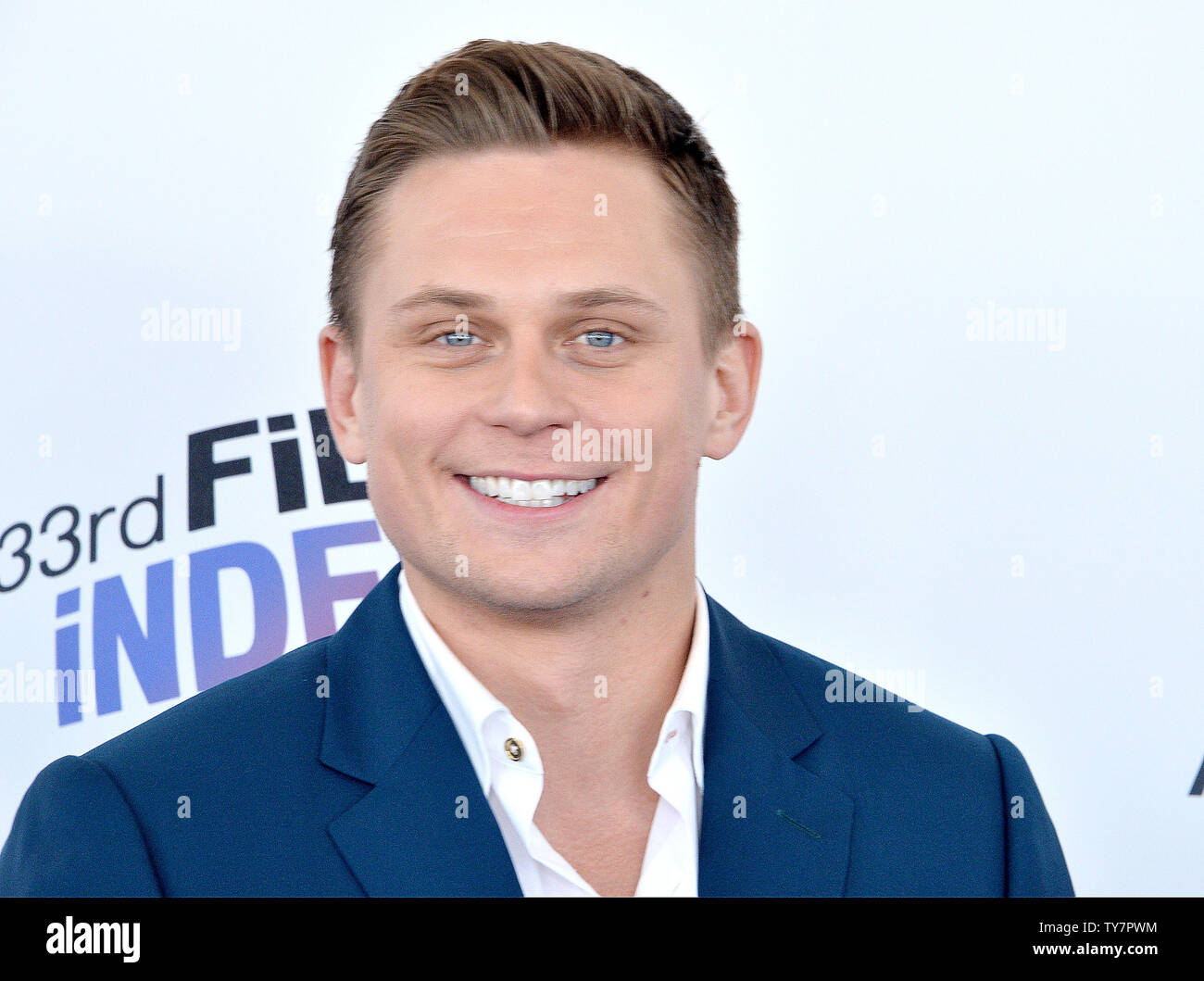 Actor Billy Magnussen attends the 33rd annual Film Independent Spirit ...
