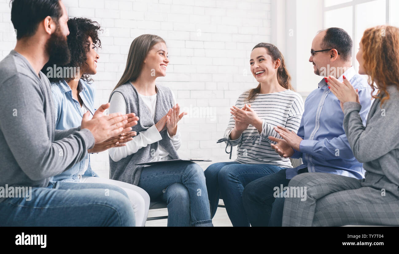 Group therapy session hi-res stock photography and images - Alamy