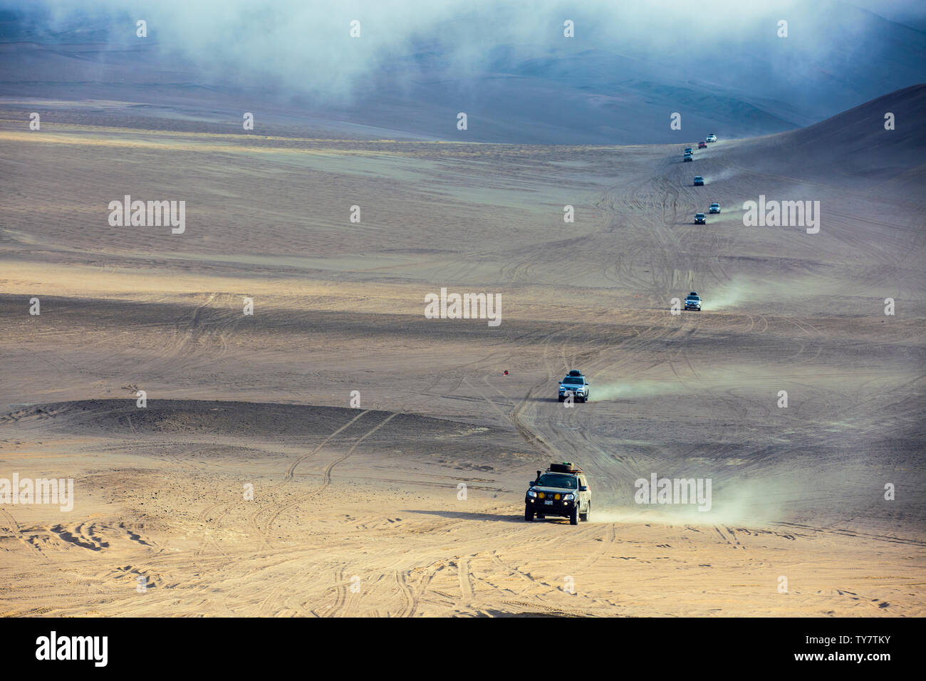 South America, Peru, Bolivia, Andean plateau, coastline, panorama ...