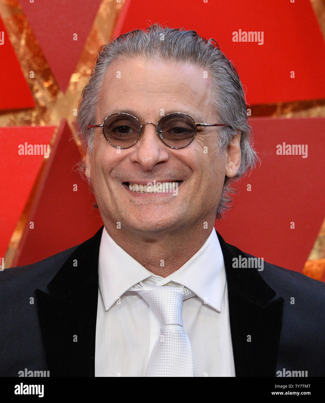 Sound editor Mark Mangini arrives on the red carpet for the 90th annual ...