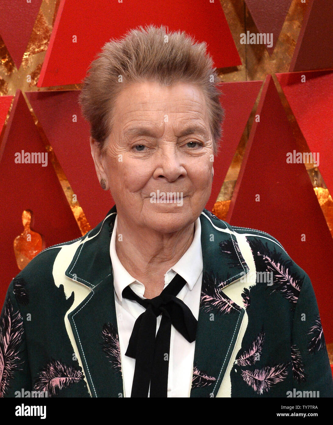 Sandy Martin arrives on the red carpet for the 90th annual Academy ...