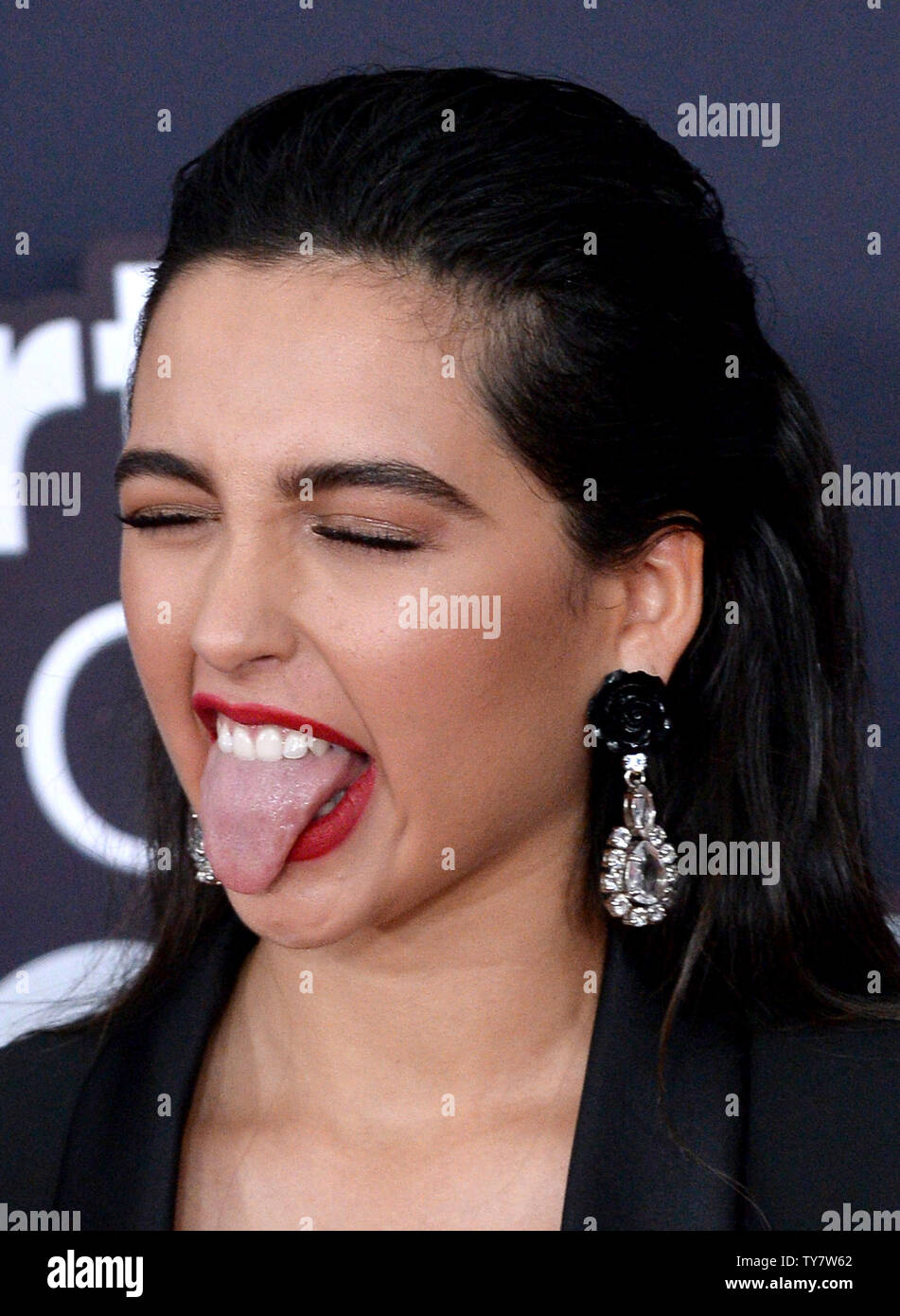 Musician Jess Kent arrives for the iHeartRadio Music Awards at The ...
