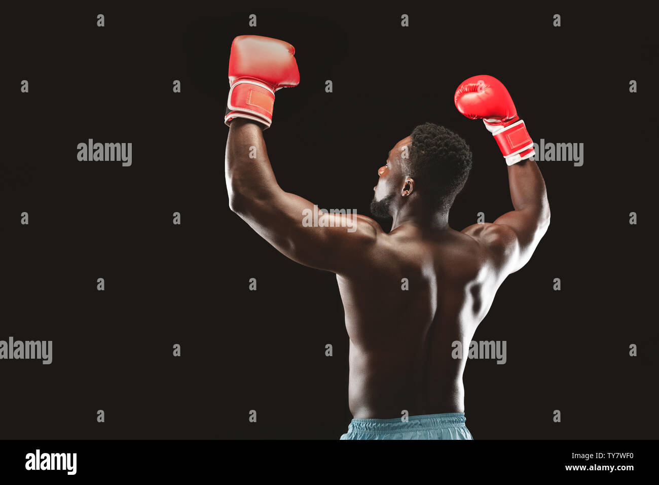 African boxer hi-res stock photography and images - Alamy