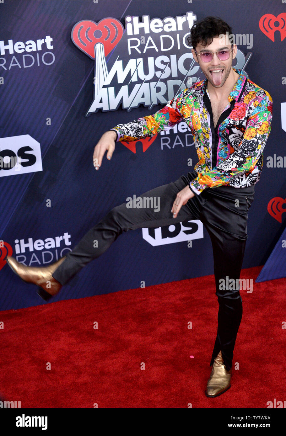 Actor MAX arrives for the iHeartRadio Music Awards at The Forum in ...