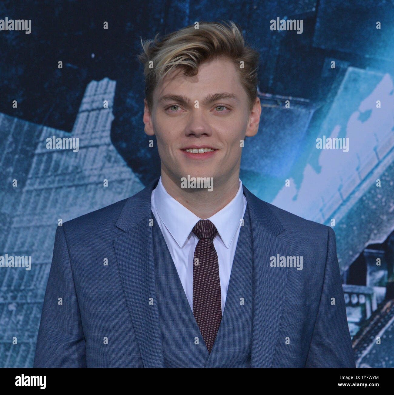 Cast member Levi Meaden attends the premiere of the sci-fi motion ...
