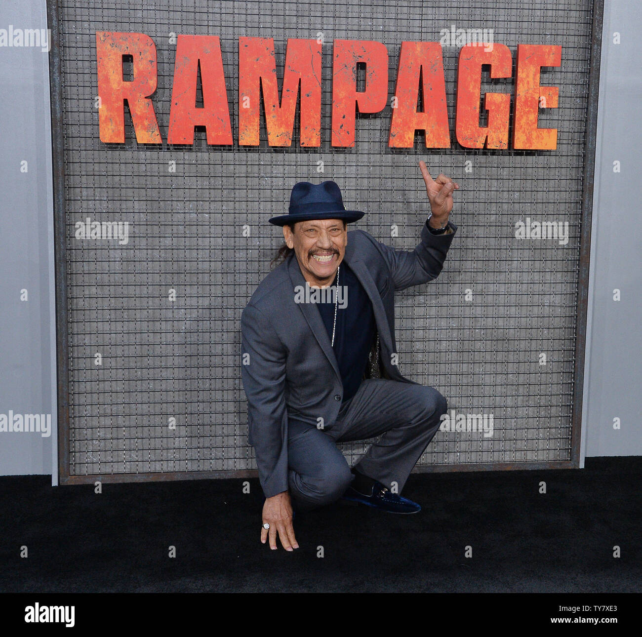 Actor Danny Trejo attends the premiere of the sci-fi motion picture ...