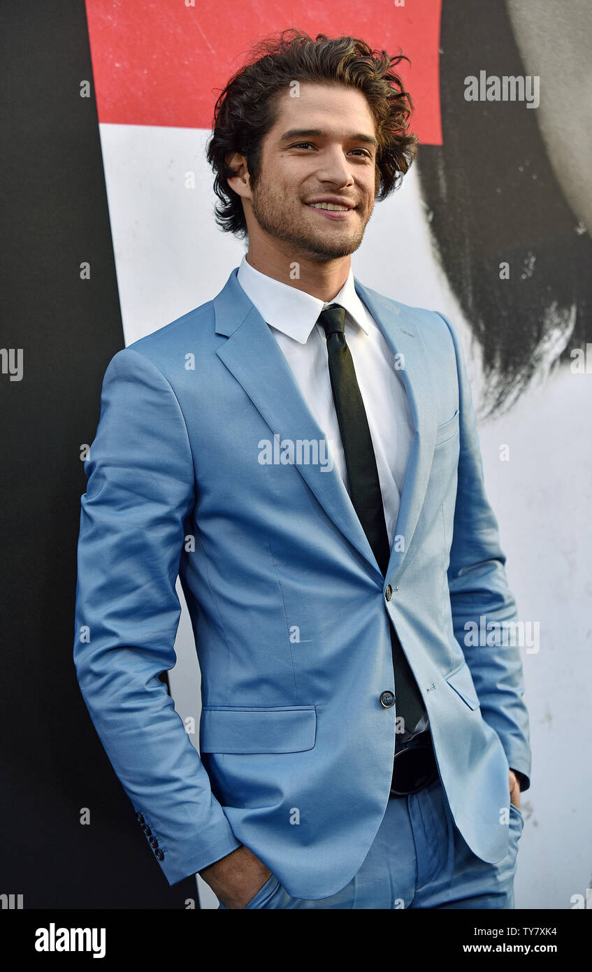 Tyler Posey attends the premiere of Blumhouse's 'Truth or Dare' at the ...