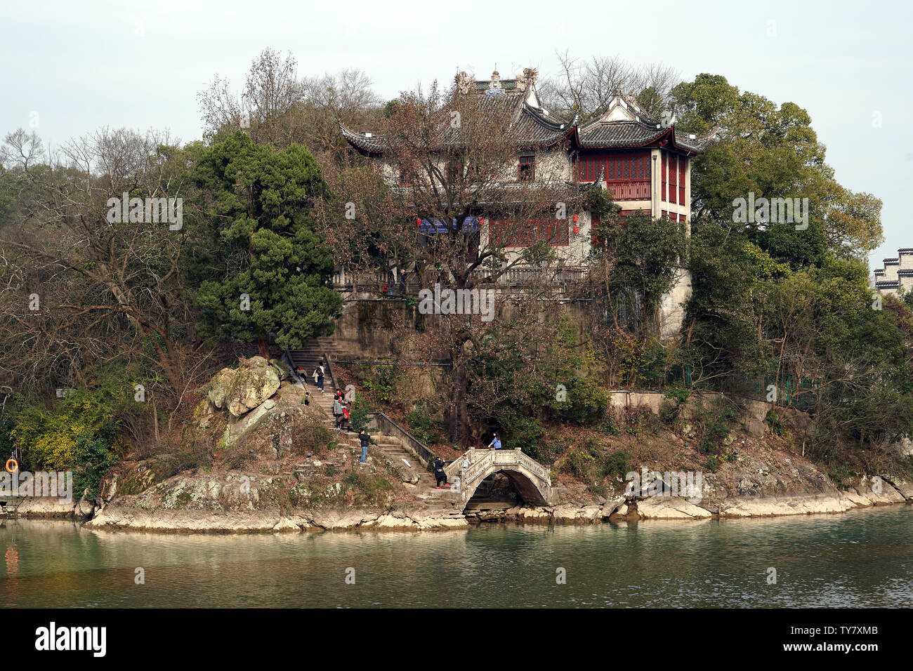 Scenery of Jiang's former residence in Fenghua Xikou Stock Photo - Alamy