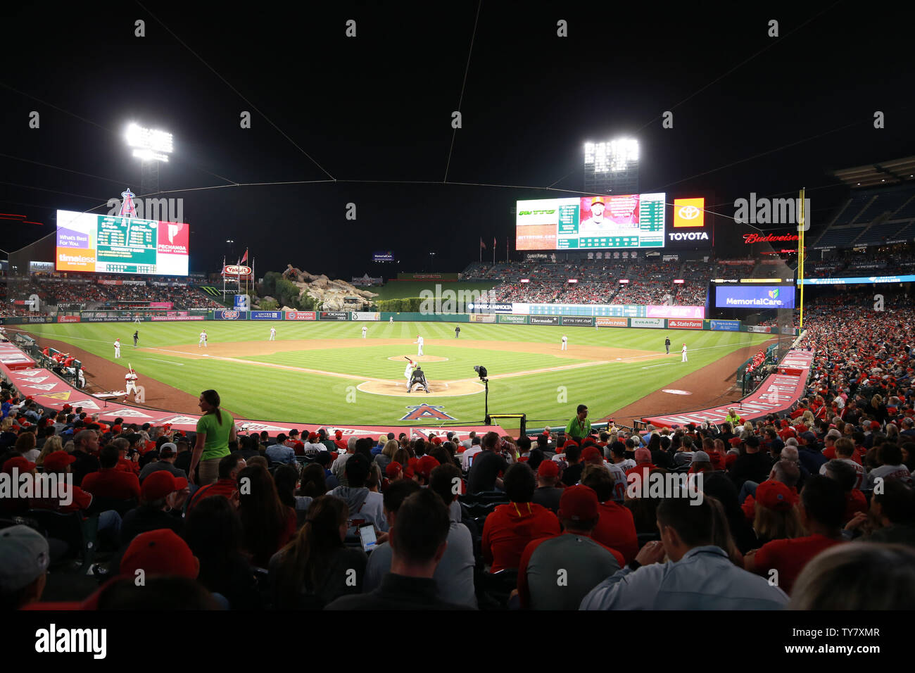 Angel stadium 2019 hi-res stock photography and images - Alamy