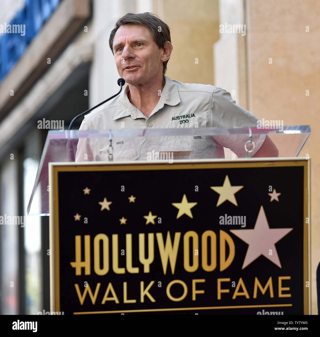 Director of Australia Zoo and Wildlife Warriors Wes Mannion attends the ...