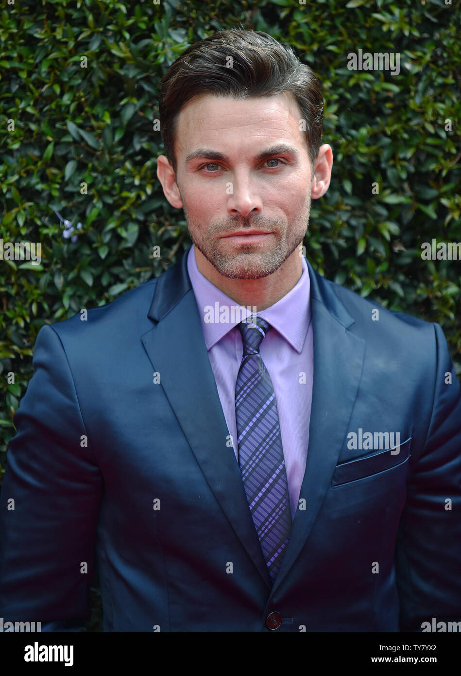 Erik Fellows arrives on the red carpet for the 45th Annual Daytime Emmy ...