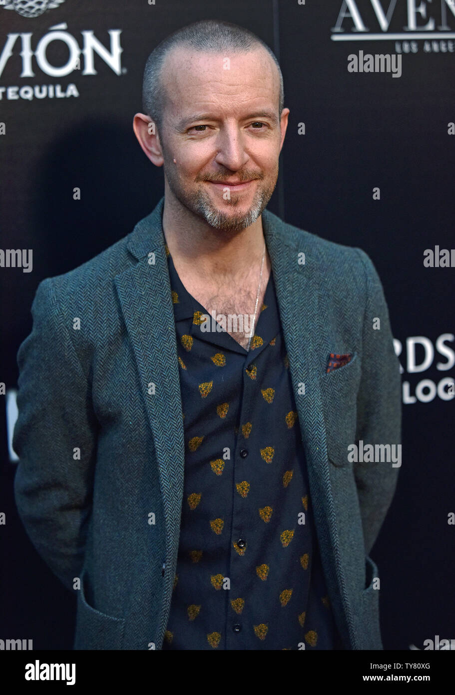 Director/co-writer Anthony Byrne attends the premiere of 'In Darkness ...