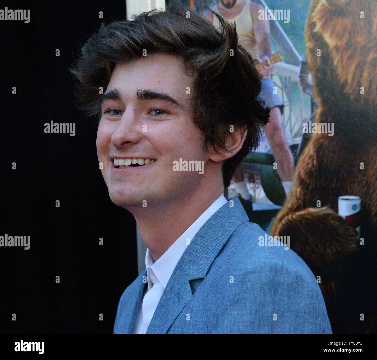 Cast member Conner McVicker attends the premiere of the motion picture ...