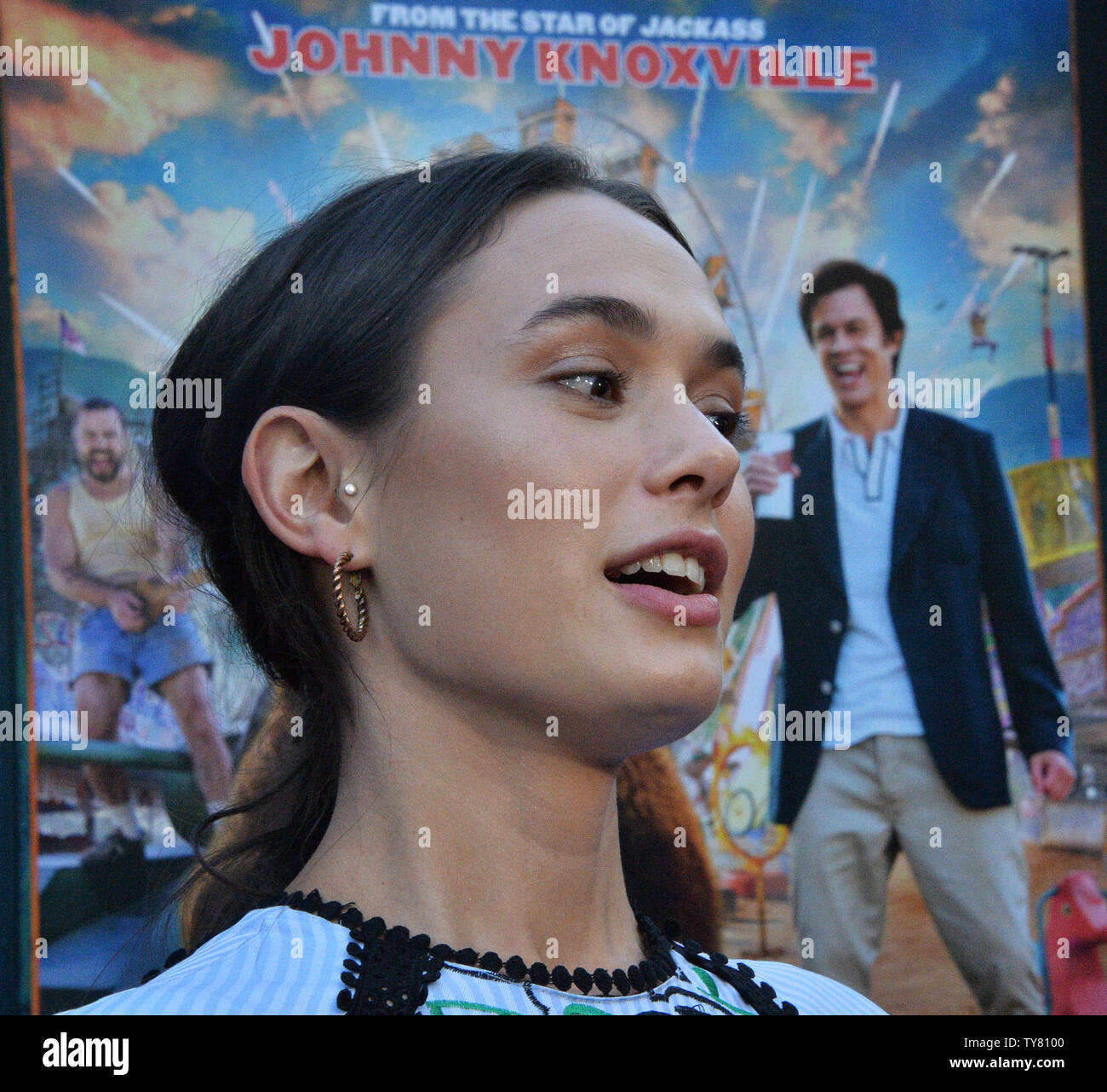 Cast member Camilla Wolfson attends the premiere of the motion picture ...