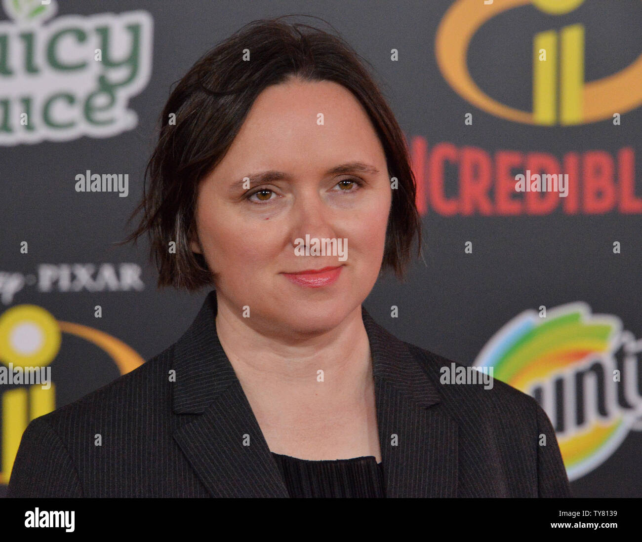 Cast member Sarah Vowell the voice of Violet Parr in the animated ...