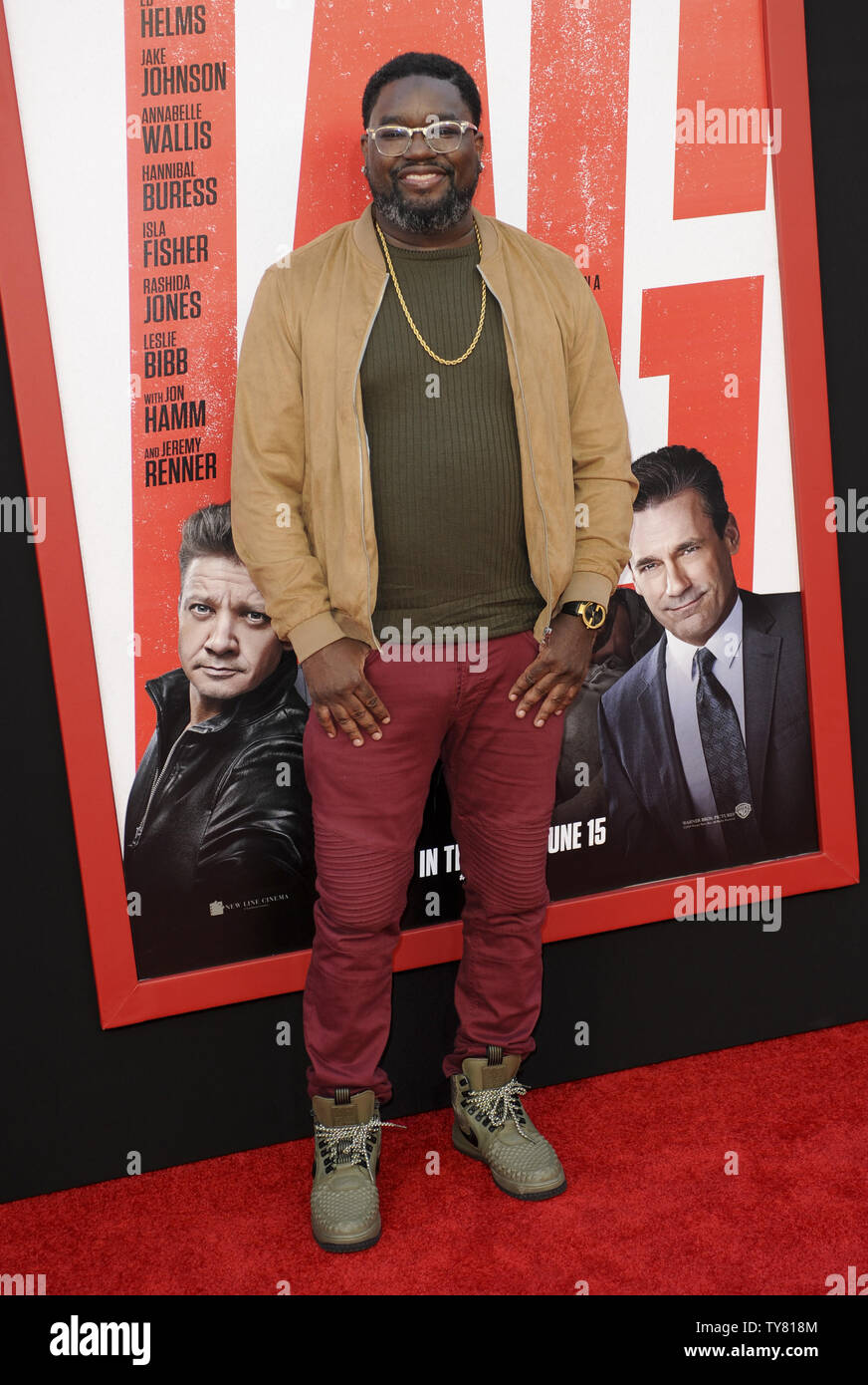 Cast member Lil Rel Howery attends the premiere of the motion picture ...