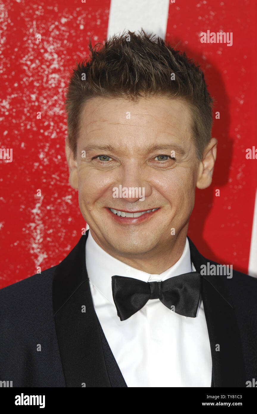 Cast member Jeremy Renner attends the premiere of the motion picture ...