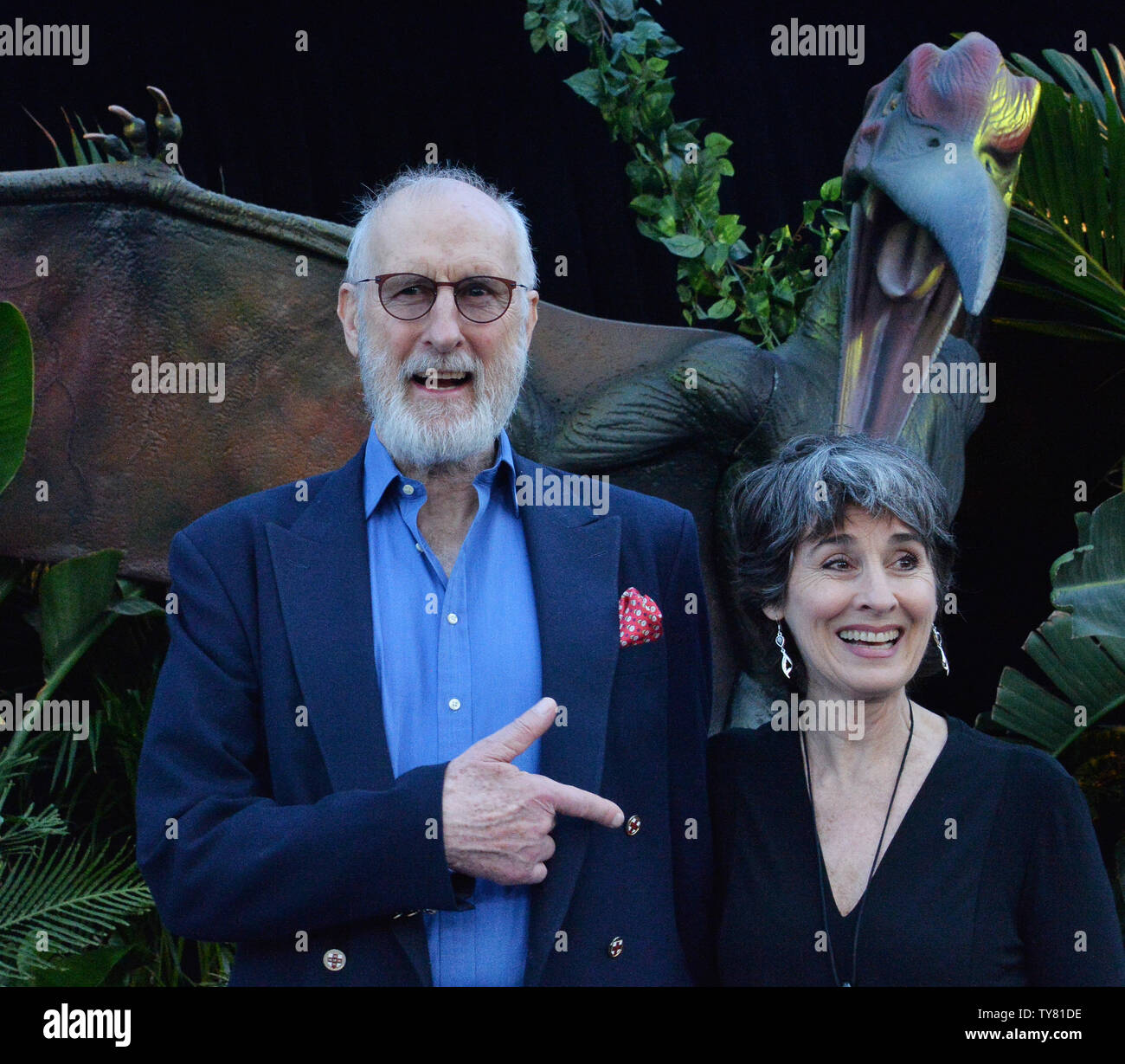 Cast member James Cromwell and his wife James Cromwell attend the ...