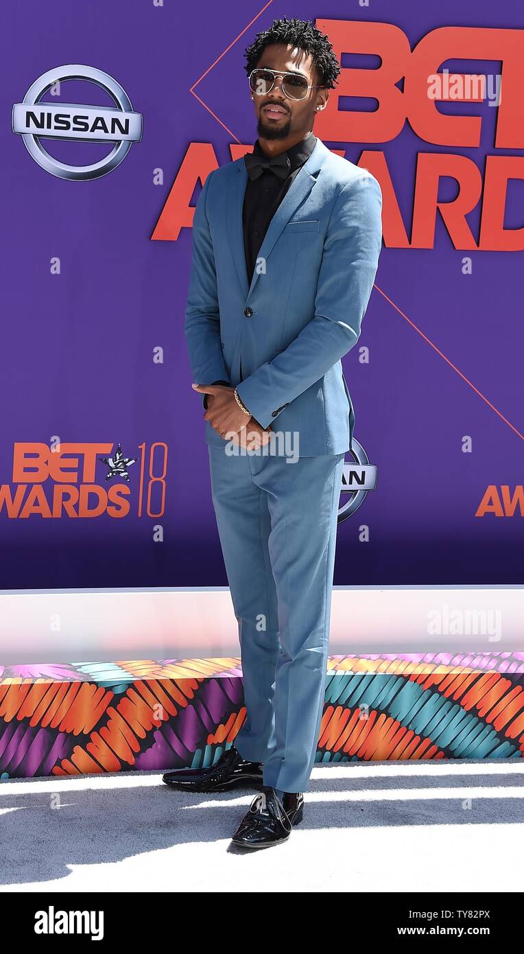 Actor Vince Swann attends the 18th annual BET Awards at Microsoft ...