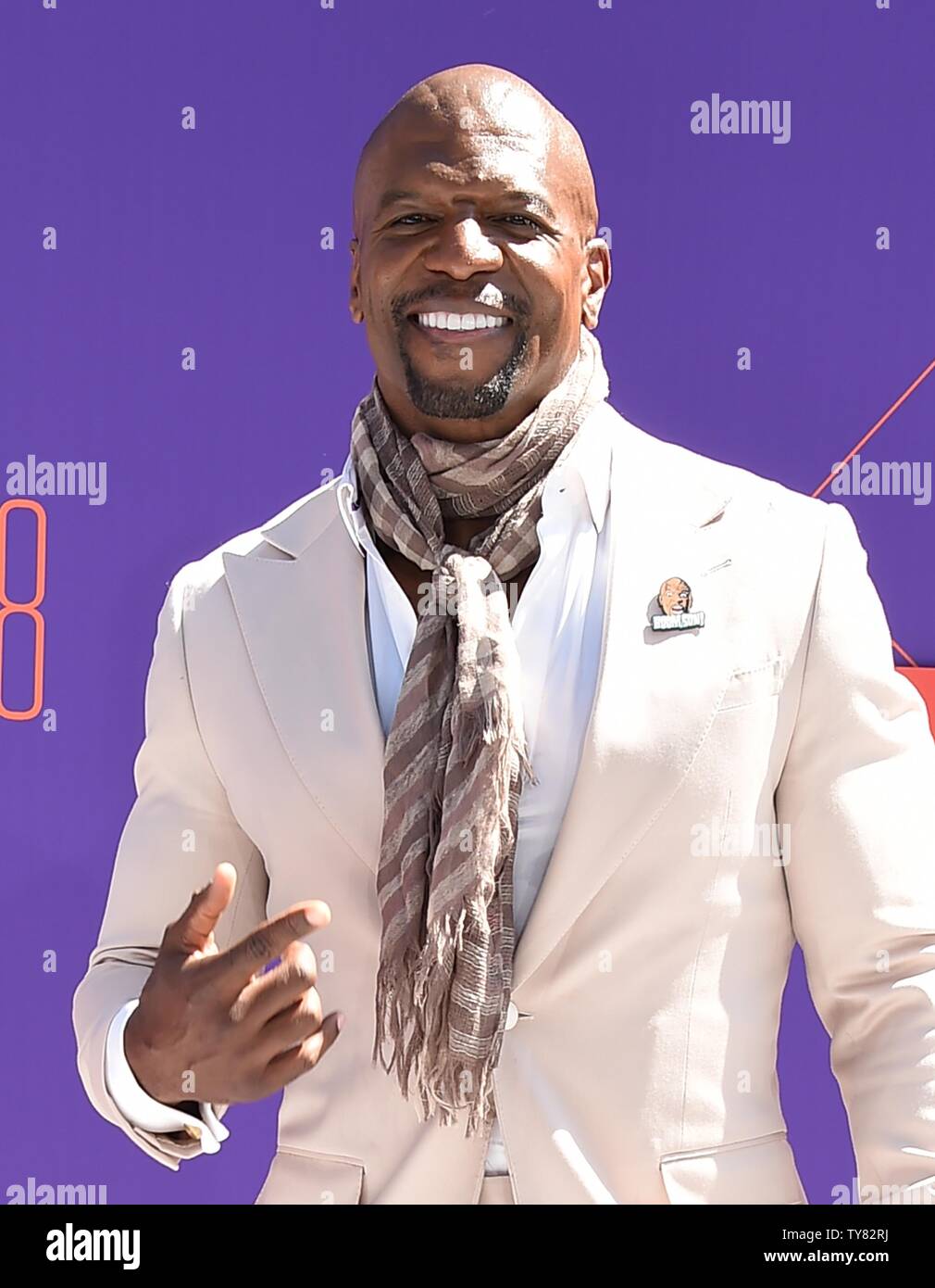 Actor Terry Crews attends the 18th annual BET Awards at Microsoft ...