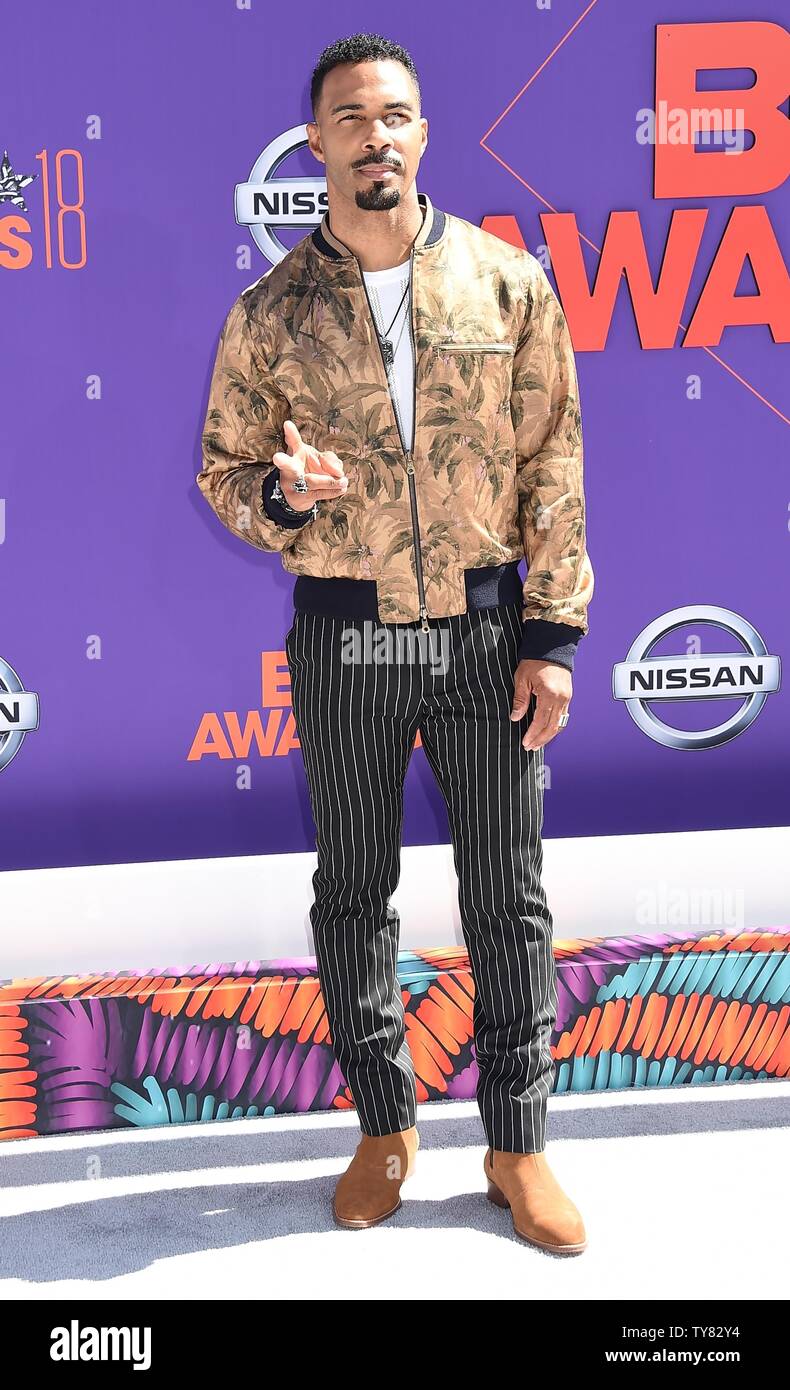 Actor Omari Hardwick attends the 18th annual BET Awards at Microsoft ...
