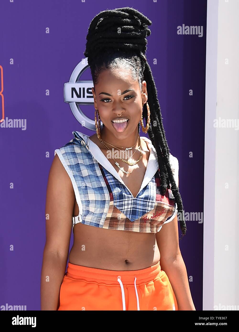 Musical artist Bri Steves attends the 18th annual BET Awards at ...