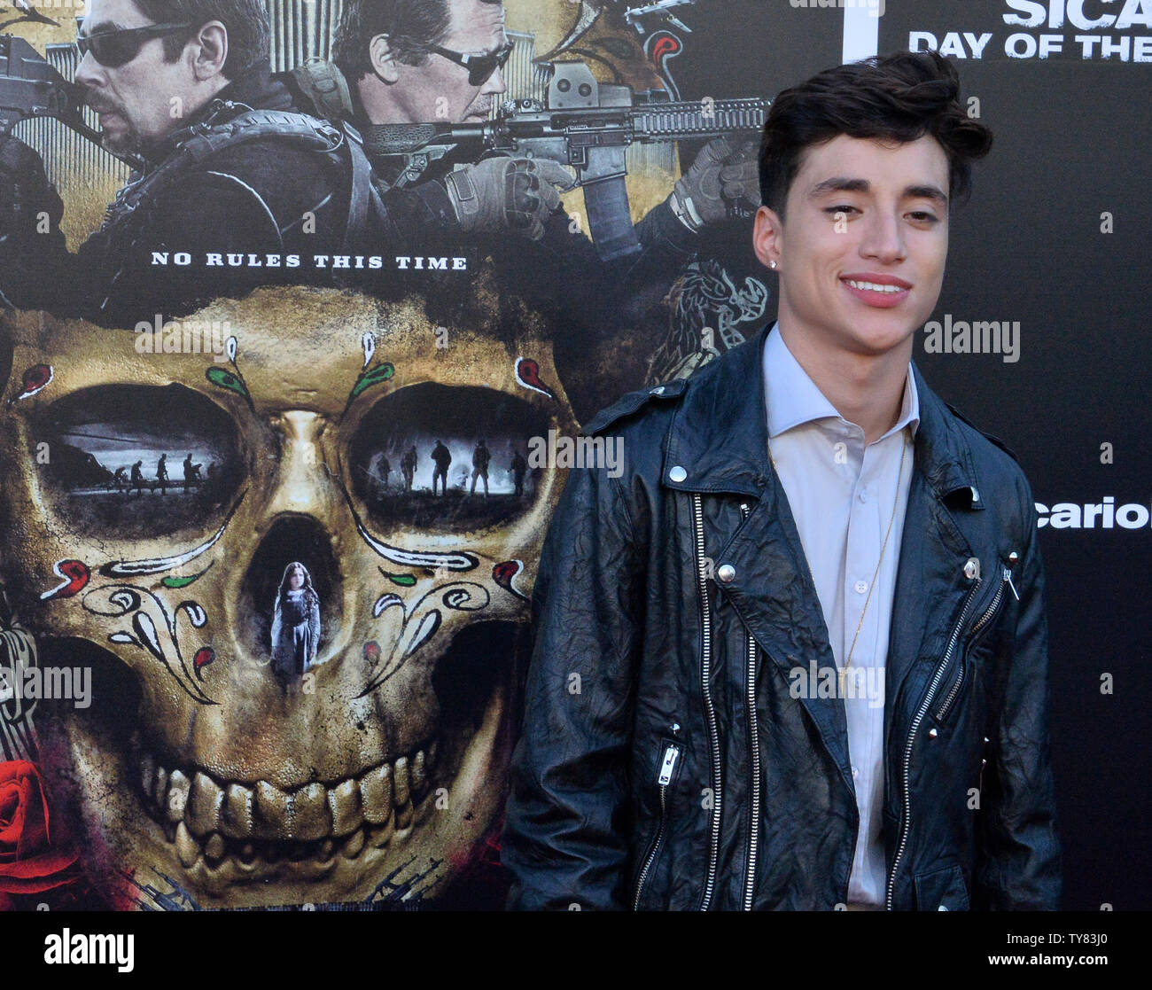 Cast member Elijah Rodriguez attends the premiere of the motion picture ...