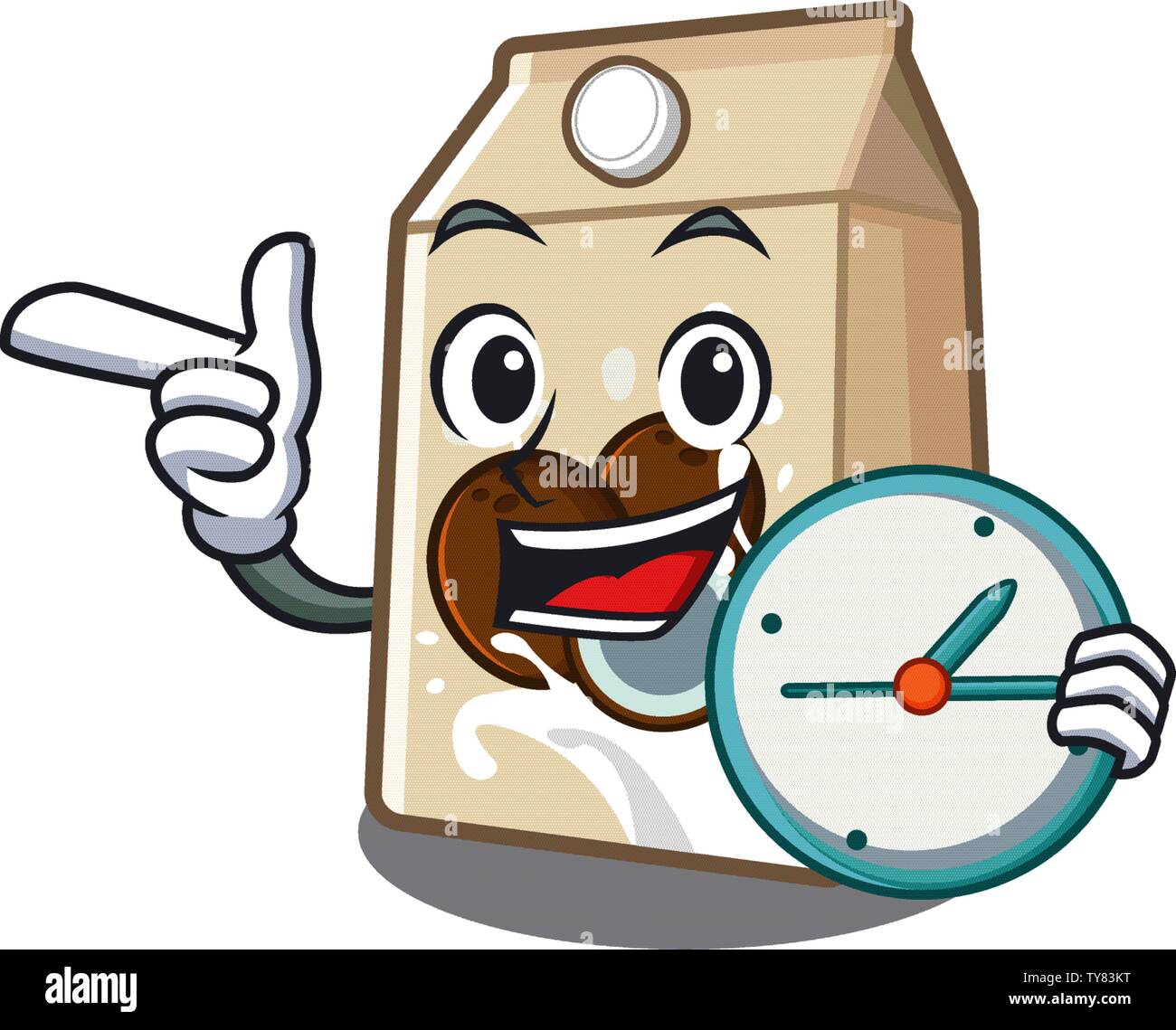 Coco clock Stock Vector Images - Alamy