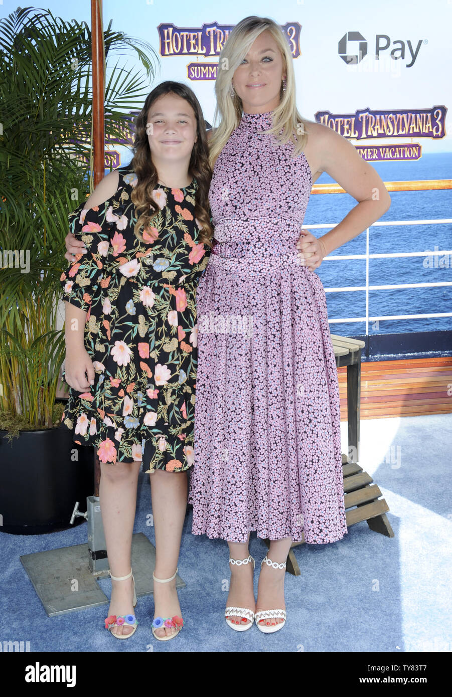 Guests Elisabeth Rohm and daughter Easton August Anthony Wooster attend ...