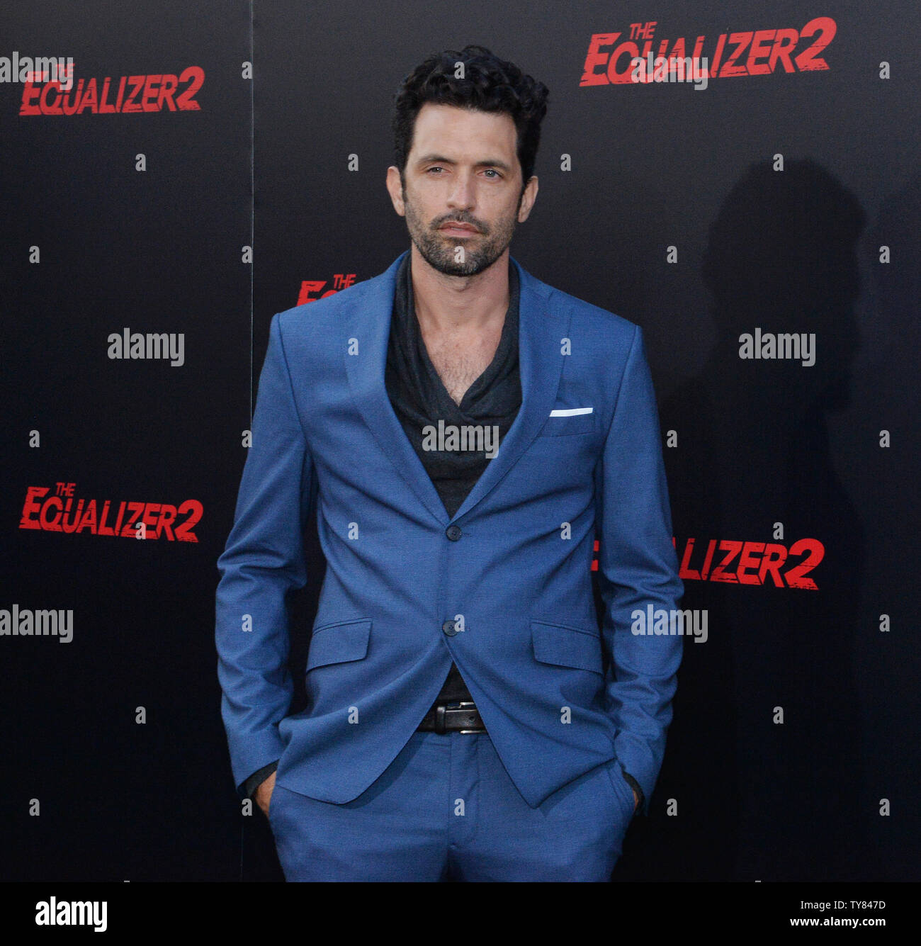 Cast member Adam Karst arrives for the premiere of the motion picture ...