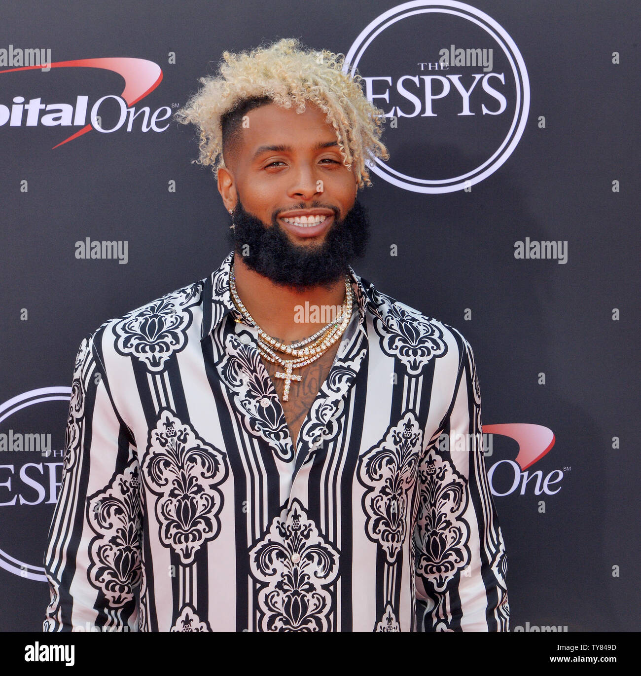 NFL player Odell Beckham Jr. attends the 26th annual ESPY Awards at the ...