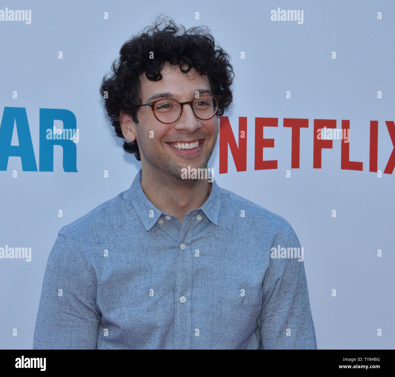 Cast member Rick Glassman attends the premiere of Netflix's motion ...