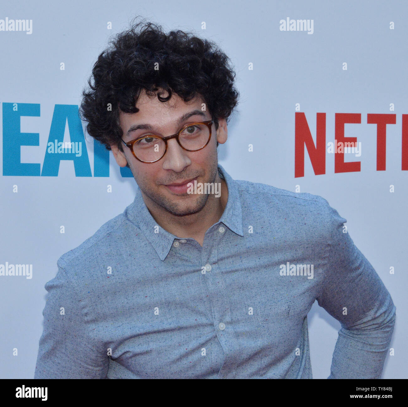 Cast member Rick Glassman attends the premiere of Netflix's motion ...