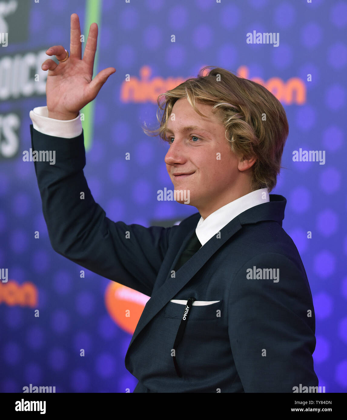 Olympic gold medalist snowboarder Red Gerard attends Nickelodeon's KIds ...