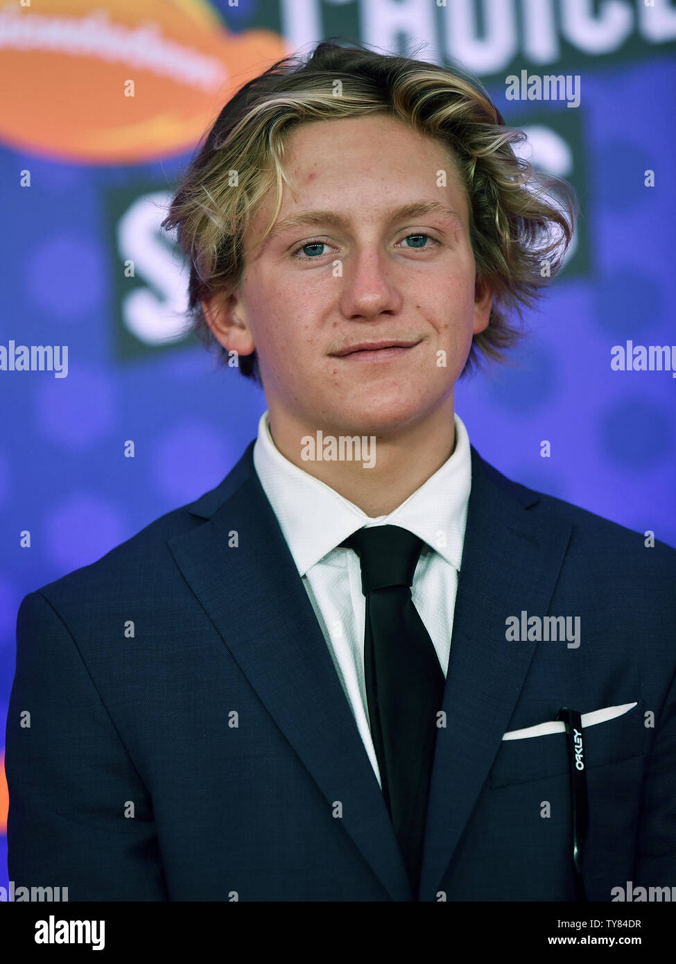 Olympic gold medalist snowboarder Red Gerard attends Nickelodeon's KIds ...