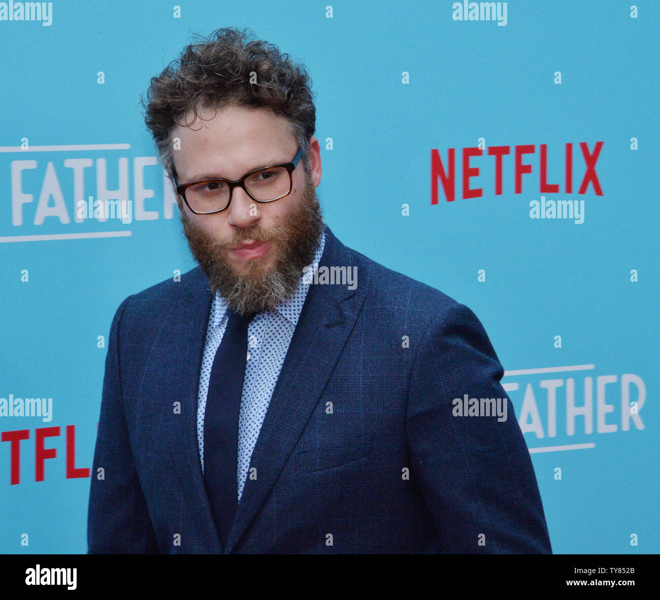 Cast member Seth Rogen attends the premiere of the motion picture ...