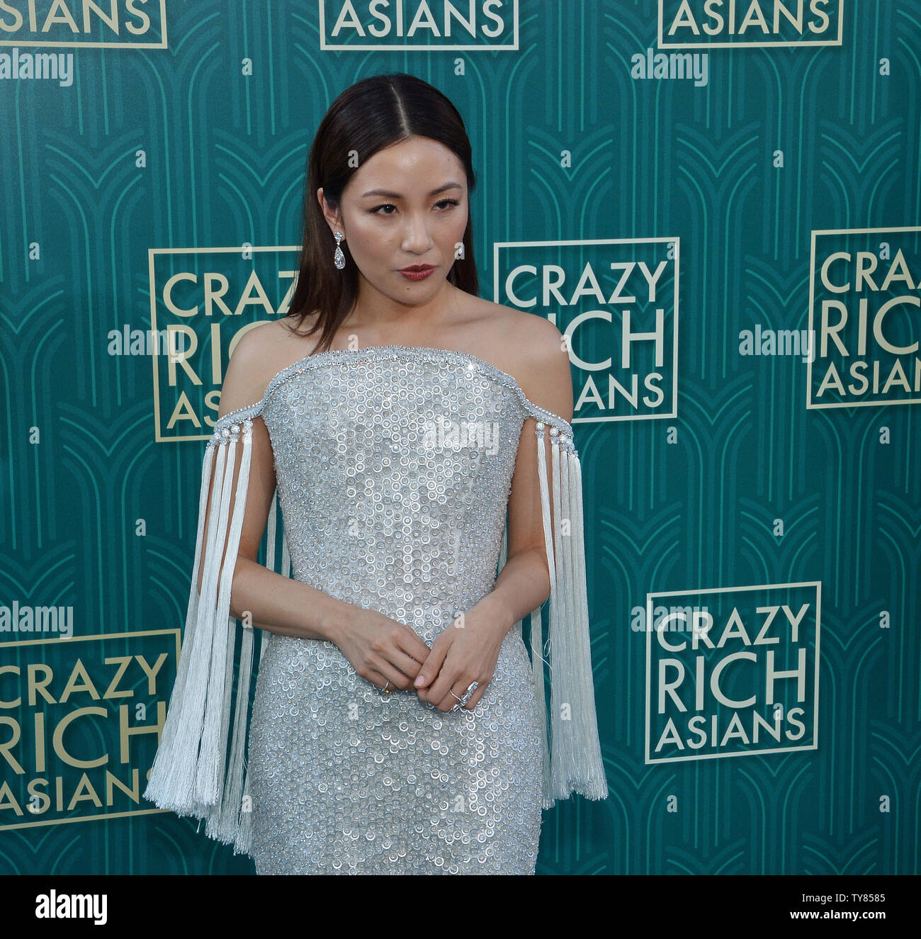 Cast member Constance Wu attends the premiere of the motion picture ...